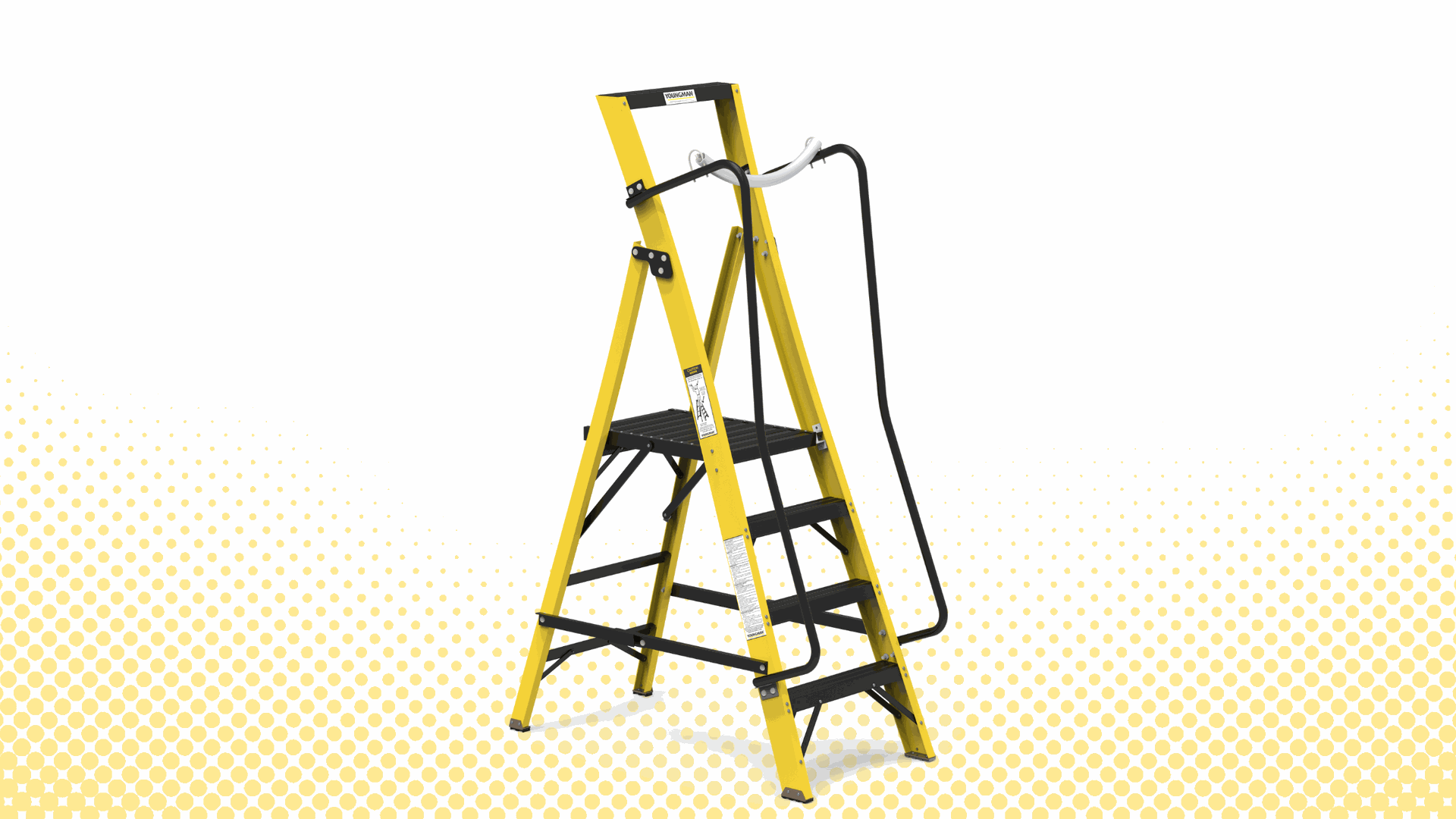 Best Work At Height Solution For Industries: Mega Step Ladder
